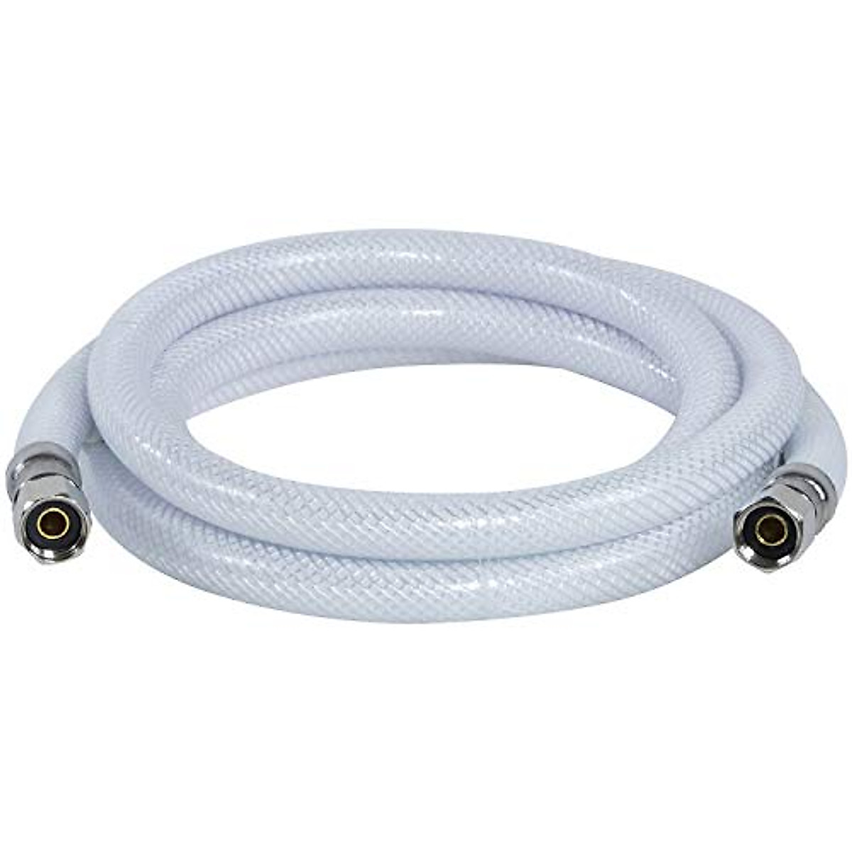 Certified Appliance Accessories Ice Maker Water Line, 2 Feet, Polyester-Reinforced PVC, White