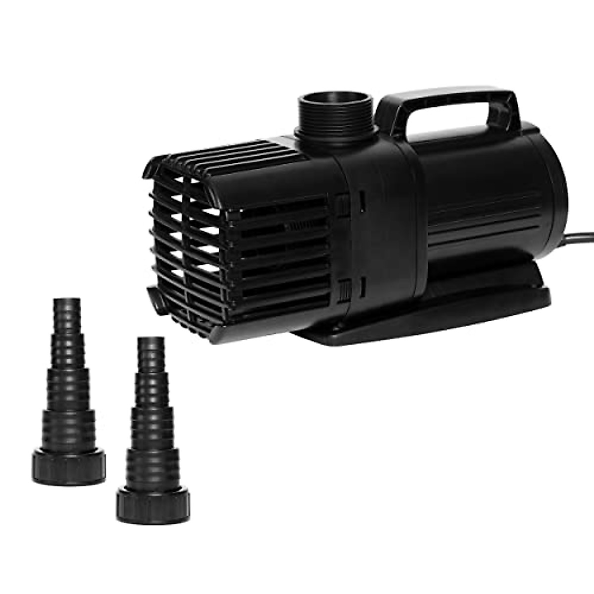 Homewell 5000 Gallons per Hour Electric Water Pump with 2 Nozzles Ultra Quiet Submersible Pump for Fountains, Waterfalls, Water Circulation, Koi Ponds Pump, Water Gardens (5000 GPH)