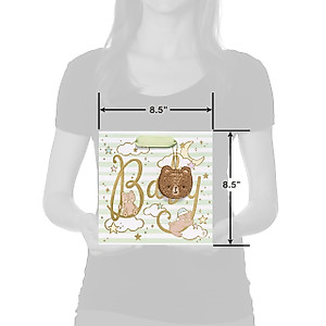 Papyrus 8.5" Medium Gift Bag (Celestial Baby Bears) for Baby Showers and All Occasions (1 Bag)