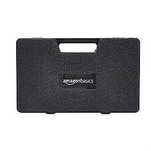 Amazon Basics Pneumatic Air Angle Die Grinder Kit - 28-Piece