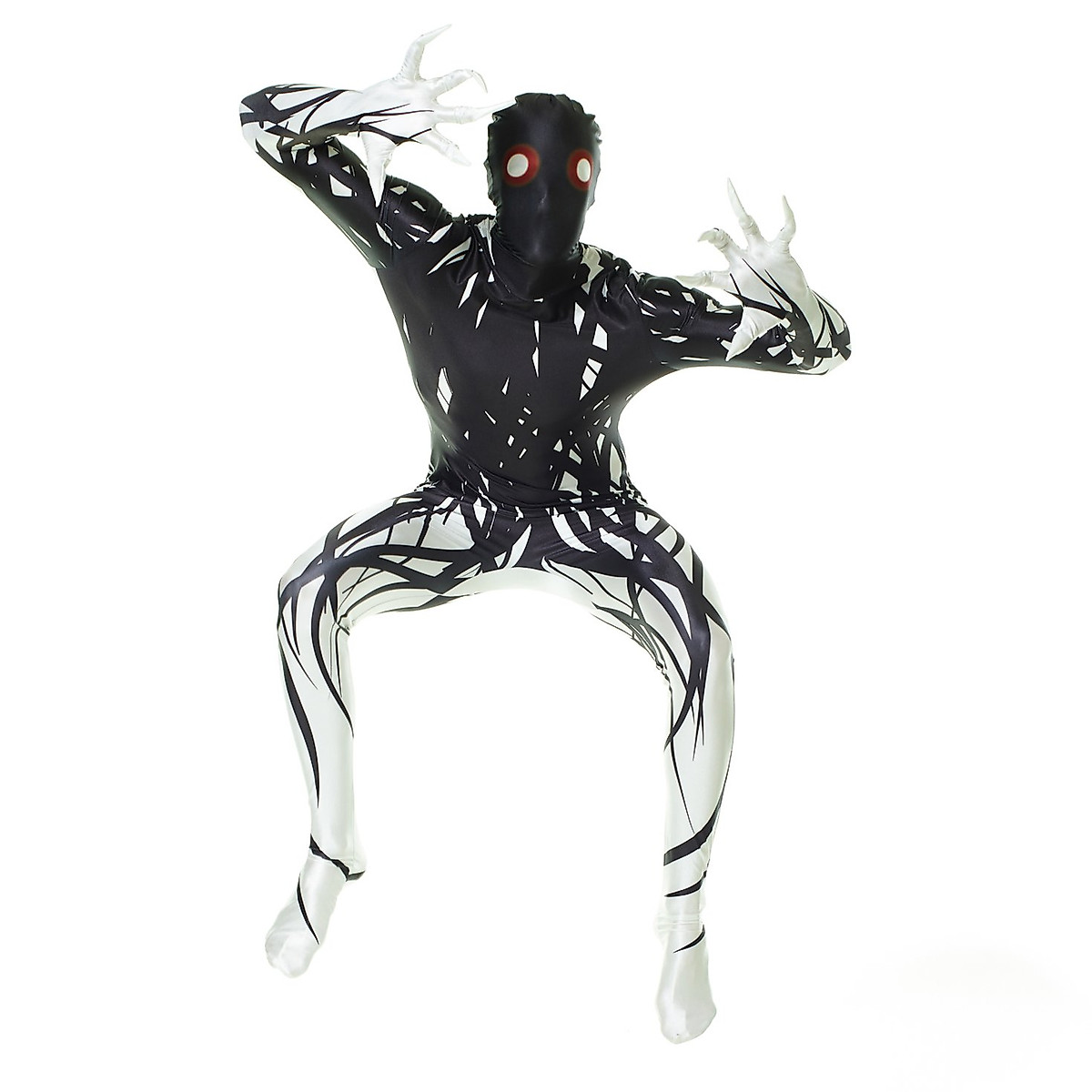 Morphsuits Mens Zalgo Bodysuit Costume, XX-Large
