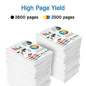 201X Toner Cartridge Compatible Replacement for HP 201X 201A CF400X CF401X CF402X CF403X CF400A Toner Compatible with Laserjet Pro MFP M277dw M252dw M277 M277c6 M252 M252n M277n Printer (4-Pack)