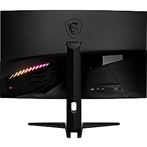 MSI 31.5” FHD (1920 x 1080) Non-Glare HDR Ready 180Hz 1500R Curvature 1ms 16:9 HDMI/DP/USB AMD FreeSync Height Tilt Adjustment Curved Gaming Monitor (OPTIX MAG322CR)