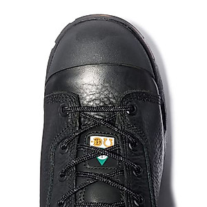 Timberland PRO Men's Endurance Puncture Resistant WaterPROof Steel Toe 6" Workboot,Black,10.5 W