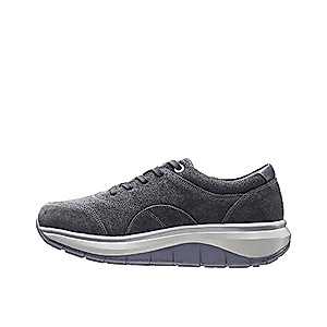 JOYA Venice Women's Dark Grey Leather Walking 8 US