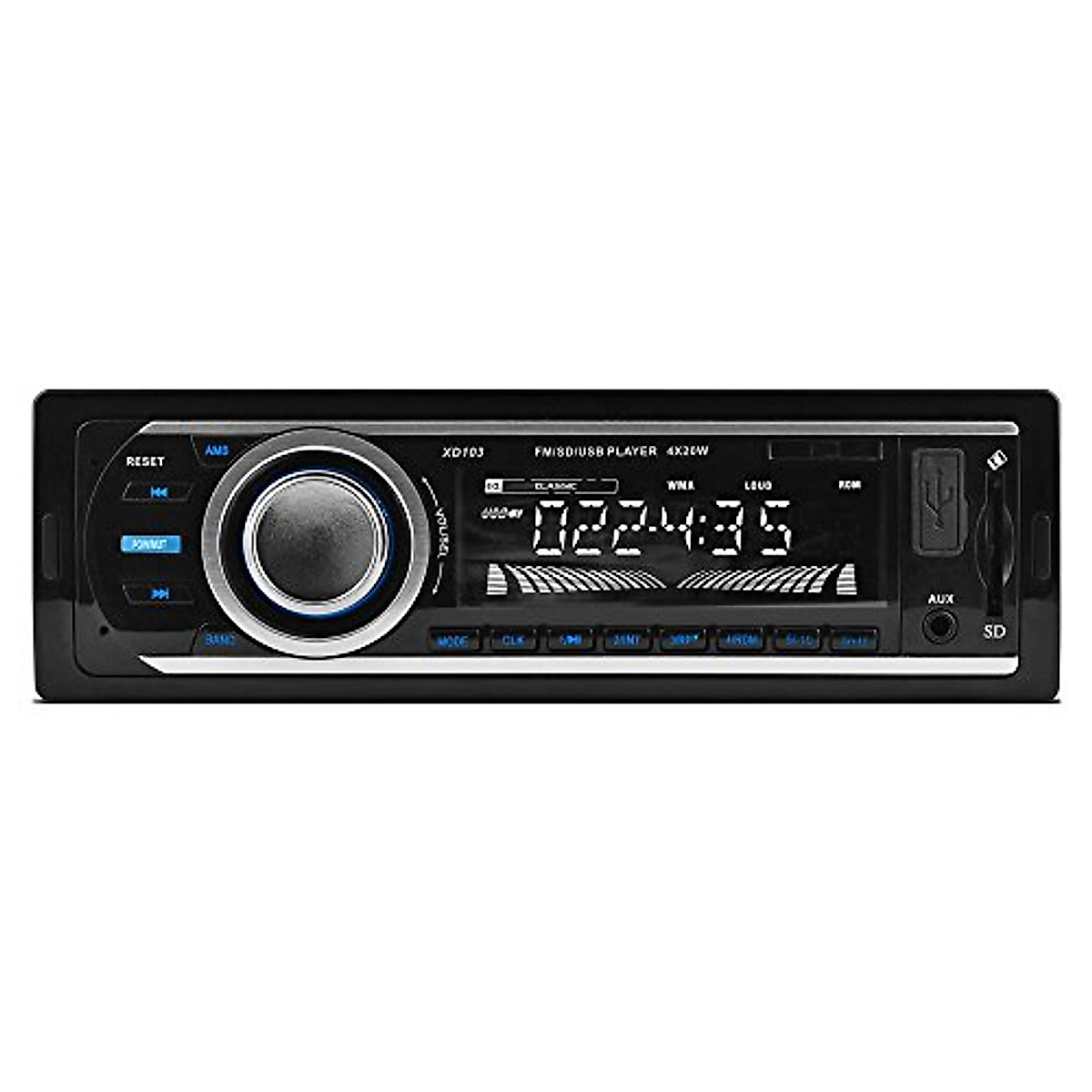 XO Vision XD103 FM and MP3 Stereo Receiver with USB Port and SD Card Slot