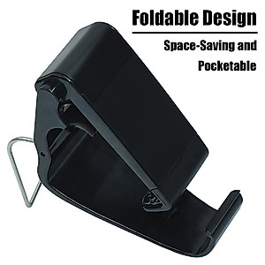 TPFOON Foldable Mobile Phone Holder Clip for Xbox One Controller, Cellphone Clamp Mount Compatible with Xbox One S, Xbox One X, Steelseries Nimbus, iPhone/Samsung/Sony/LG/Huawei