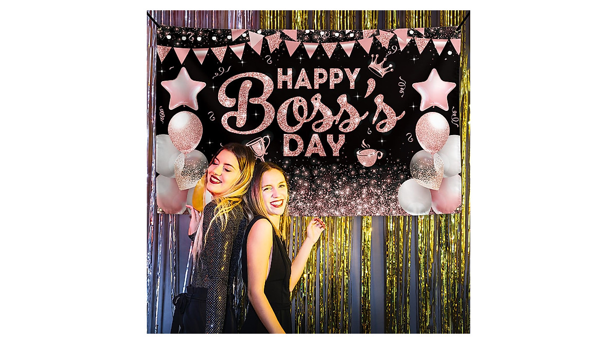 Boss Day Decorations Banner for Office & Celebrations