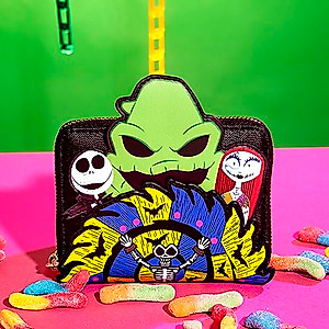 Loungefly Disney The Nightmare Before Christmas 30th Anniversary - Oogie Boogie Wallet, Amazon Exclusive