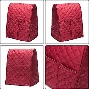 Kitchen Aid Mixer Cover, Stand Mixer Cover Compatible with 5-8 Quart Kitchenaid/Hamilton Stand Mixer, Dust Cover with Pockets, Kitchen Aid Mixer Accessories Fits for All Tilt Head & Bowl Lift