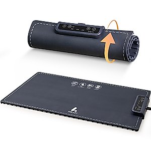 AOLADY Portable Food Warmers: Roll Up Silicone Heating Mat for Food - Foldable Electric Warming Tray Party Essentials Hot Plate Keep Food Warm Heating Trays for Parties Buffet Serving Food