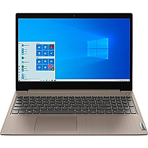 2021 Lenovo IdeaPad 3 15.6" HD Touchscreen Laptop, Intel Core i3-1005G1 Processor, 8GB RAM, 256GB SSD, HDMI, Windows 10 S, Almond, W/ IFT Accessories