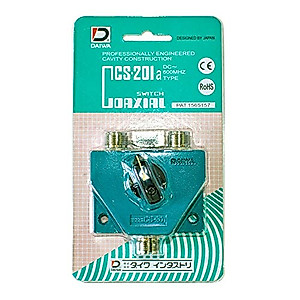 Daiwa CS-201A 2 Position Coax Switch