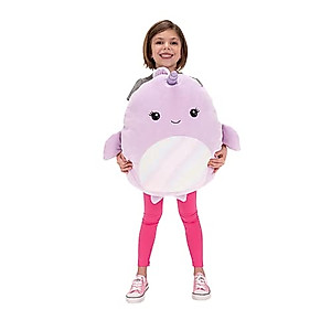 Squishmallows Official Kellytoy Plush 16" Naomi The Narwhal - Ultrasoft Stuffed Animal Plush Toy (Amazon Exclusive)