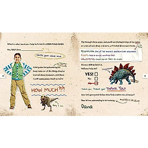 Dino Dana Dino Activity Guide: Experiments, Coloring, Fun Facts and More (Dinosaur kids books, Fossils and prehistoric creatures) (Ages 4-8)