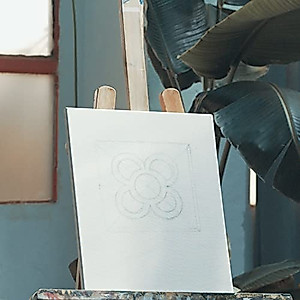 Academy Art Supply Canvases Panels 10 x 10 inch - 100% Cotton Artist Blank Canvas Board for Painting, Pre-gessoed, Primed, Acid-Free Canvas Panels, Perfect for Acrylic and Oil Painting, Pack of 12