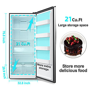 Upright freezers for kitchen，garage as great gifts