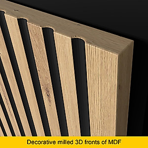 Homlando The Ravenna Living Room 3 Piece Set - TV Stand Ravenna Cabinet - Sideboard Chest of Drawers - Coffee Table - Made in EU Modern Furniture - Black/Natural Oak