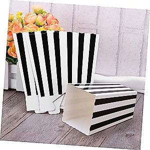 ibasenice 90 Pcs Popcorn Plastic Containers for Food French Fry Seasoning Plastic to Go Containers Paper Snack Container French Fries Container French Fries Box French Fries Storage Box Box