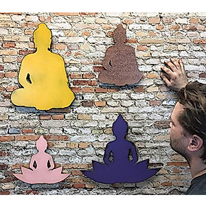 Lotus Flower - Traditional - 12", 17" or 23" wide - Metal Wall Art - Choose your Patina Color and Choose from a Variety of Zen, Yoga and Buddhist Symbols