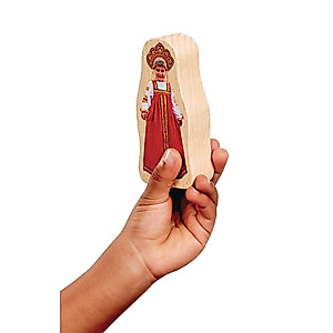 Excellerations Photo-Realistic Multicultural Wooden Block Play Families, Set of 28, Preschool Educational Toys, Social Emotional Learning, Ages 2 Years and Up (Item # OURPEEPS)