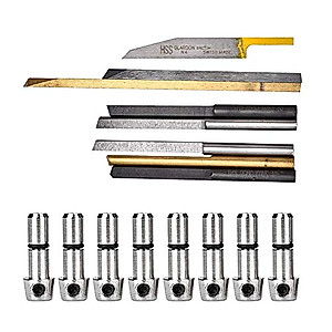 Jewelry Engraver Tools,Engraving Cutting Bits for Pneumatic Impact Engraving Machine Jewelry Tool Edge Tungsten Steel Carving Graver Knife