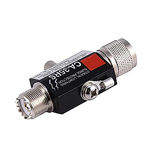 Socobeta Coaxial Lightning Surge Protector CA-35RS Arrester Male to Female UHF Connector
