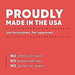 dailydose Dual Benefit - Dental + Skin Health Chews for Dogs, Large | Dental Treats with Supplements (77123)