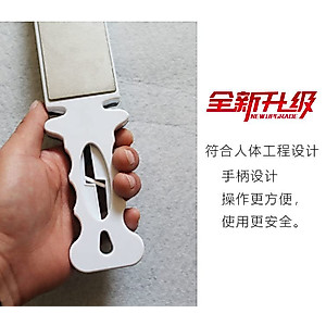 Emery whetstones can be used in kitchen knife sets, steak knives, santoku knives, sushi knives, cleavers, scissors, chisels.