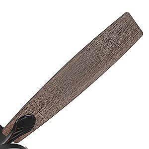 Parrot Uncle Ceiling Fans with Lights and Remote Farmhouse Ceiling Fan with Light 52 Inch Black Outdoor Ceiling Fans for Patios Covered, Reversible Motor