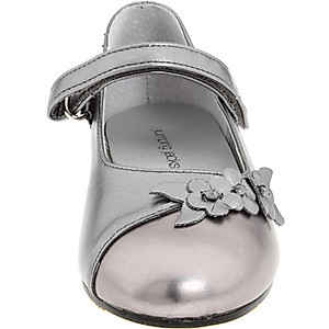 Jumping Jacks Amber Mary Jane (Toddler/Little Kid/Big Kid),Pewter,9 M US Toddler