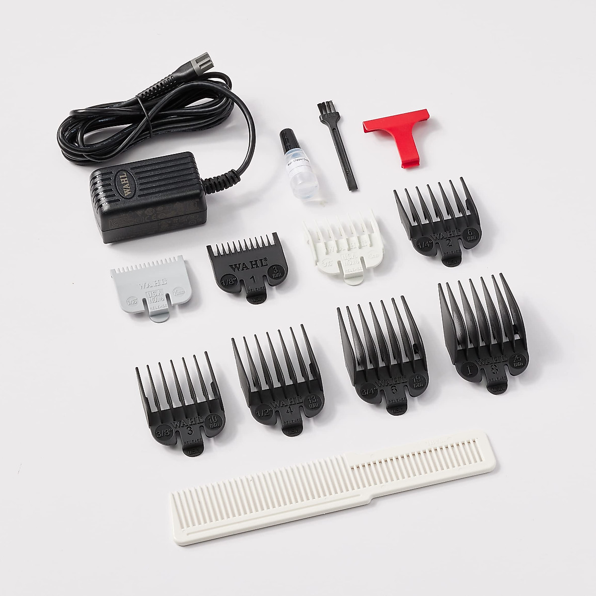 Wahl Professional - 5-Star Magic Clip Cord/Cordless Hair Clipper #8148 - Includes Weighted Cordless Clipper Charging Stand #3801-100 - for Professional Barbers and Stylists