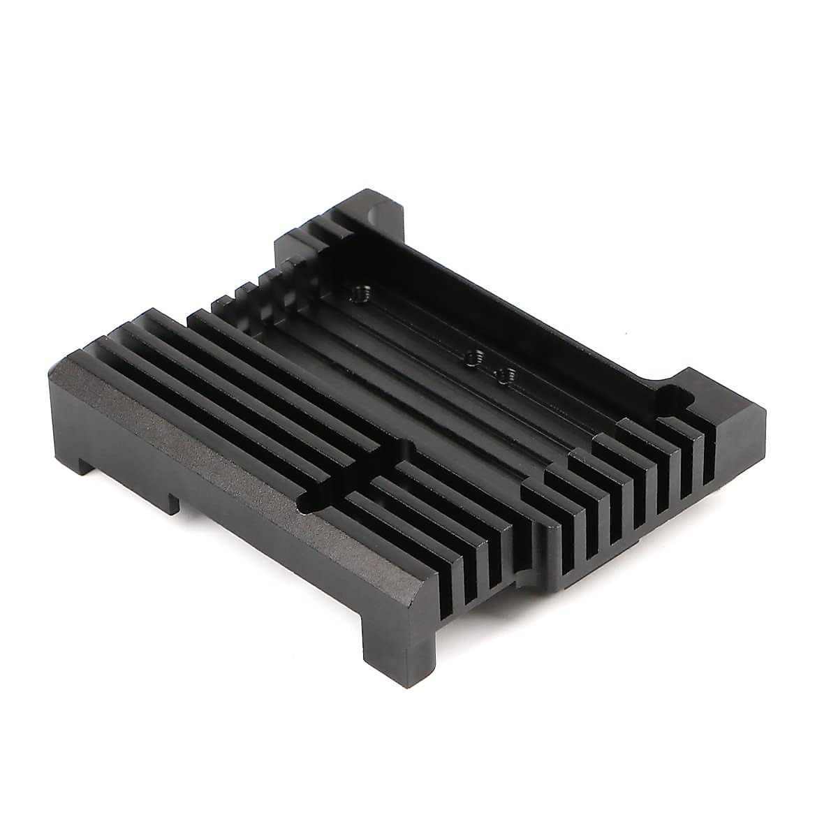 MakerFocus Raspberry Pi 2B/3B/3B+ Armor Case, Raspberry Pi Metal Case with Dual Cooling Fan Aluminium Alloy, Built-in Heatsink, Radiation and Rust Protection for RPI 2B/3B/3B+