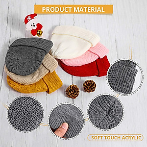 SATINIOR Trawler Beanie Watch Hat Roll-up Edge Skullcap Fisherman Beanie for Women Men (Dark Gray)