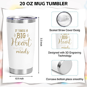 UAREHIBY 12-Pack Appreciation Gifts - Best End of Year & Graduation Gifts with Keychain, 20oz Wine Tumbler in Bulk, Cosmetic Bag for Women & Men