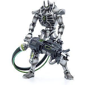 JoyToy 1/18 Warhammer 40,000 Action Figure Necrons Sautekh Dynasty Immortal with Tesla Carbine Collection Figure