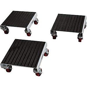 Roughneck 3-Pack Utility Dolly Set - 1,500Lb. Capacity, Steel