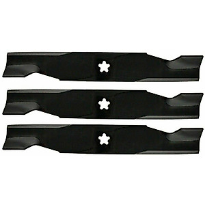 Lawn Mower Deck Rebuild Kit Spindles Pulleys Idlers Belt Blades Fits Husqvarna 532196104 532187292 5321196106 532173921 532153532 532177986 532197242