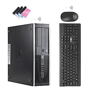 HP Compaq 6200 Pro SFF Desktop PC,Business Small Form Factor Computers,i5 Refurbished Windows 10 Desktop,16GB RAM,512GB SSD + 500GB HDD,DVDRW,DP,HDMI,WiFi,BT,VGA,Wireless K&M+TJJ Mouse Pad(Renewed)