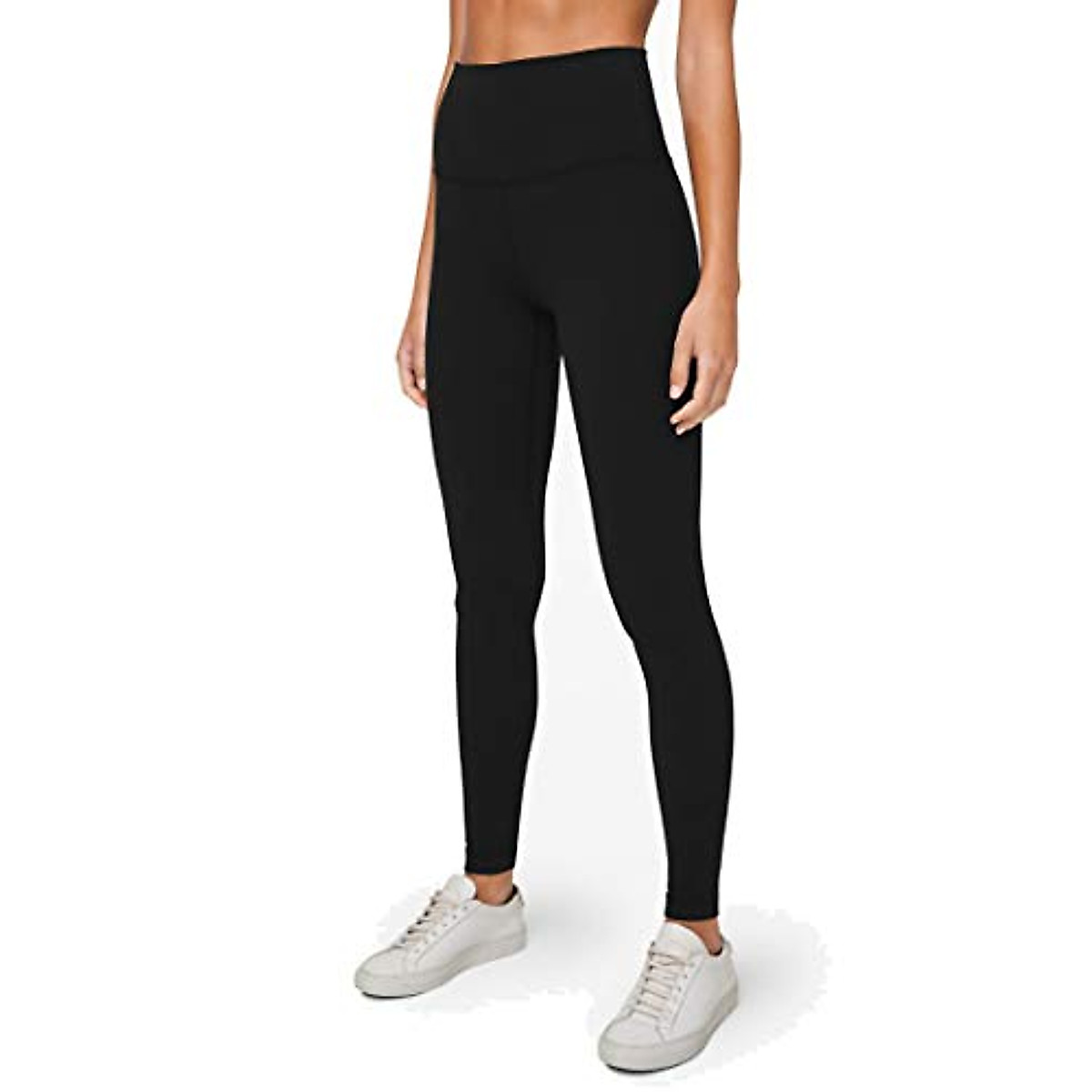 Lululemon Align Stretchy Full Length Yoga Pants - Women’s Workout Leggings, High-Waisted Design, Breathable, Sculpted Fit, 28 Inch Inseam, Black, 4