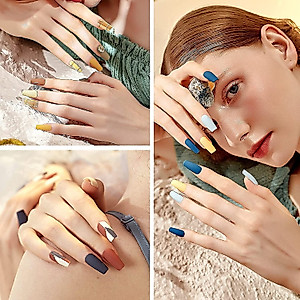 NAUXIU 18 Colors Acrylic Powder, Acrylic Nail Powder Set with 15 Pcs Nail Brushes for Nail Acrylic Powder DIY Valentines Day Christmas Gifts for Women and Girls