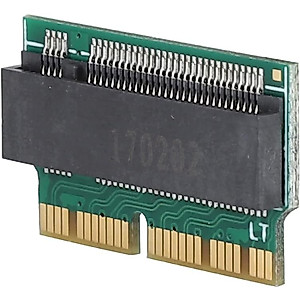 ASHATA Hard Disk to NVME SSD Adapter Concerter Card for 2013 2014 2015 MAC Book Air A1465 A1466 and for MacBook Pro A1398 A1502 SSD.