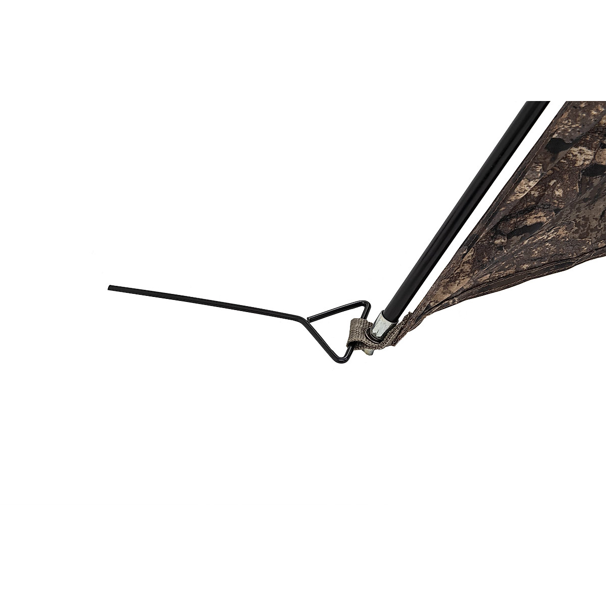 ALPS OutdoorZ Dash Camo Panel Hunting Blind with Hybrid 2 Person Ground Pop Up Design for Quick Deployment, Wide Window, and Interior Mesh Pocket, Realtree Timber