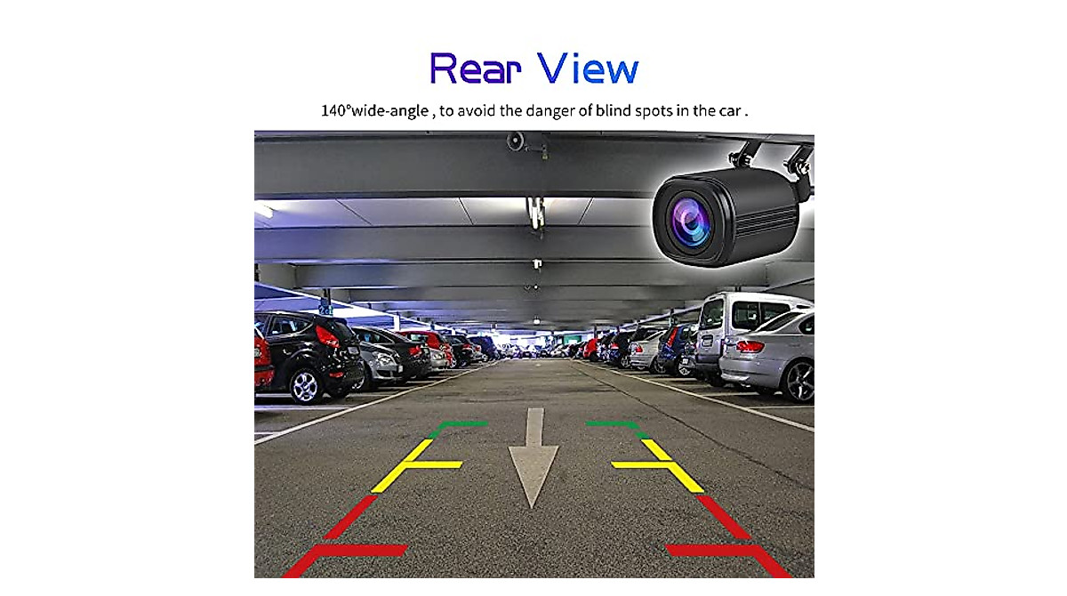 AWESAFE HD Reverse Camera - Waterproof, Wide-Angle Rear View