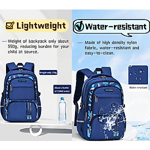 Camo Backpacks for Boys Middle School Elementary, Camouflage School Bags Bookbags Kids Back Packs for Teens Boys