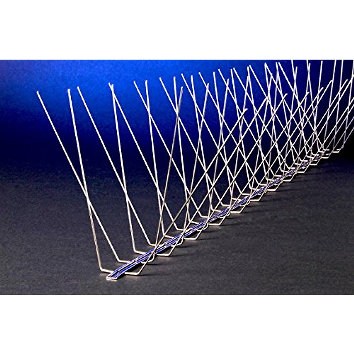 Nixalite Pigeon Spike Stainless Steel Bird Spikes (10 Ft, 5-2 Ft. Strips)
