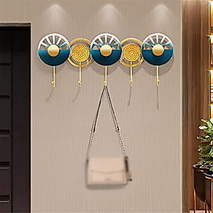 LHLLHL Creative Door Coat Hooks Hang Porch Racks Personalized Coat Hooks Fashion Metal Hooks