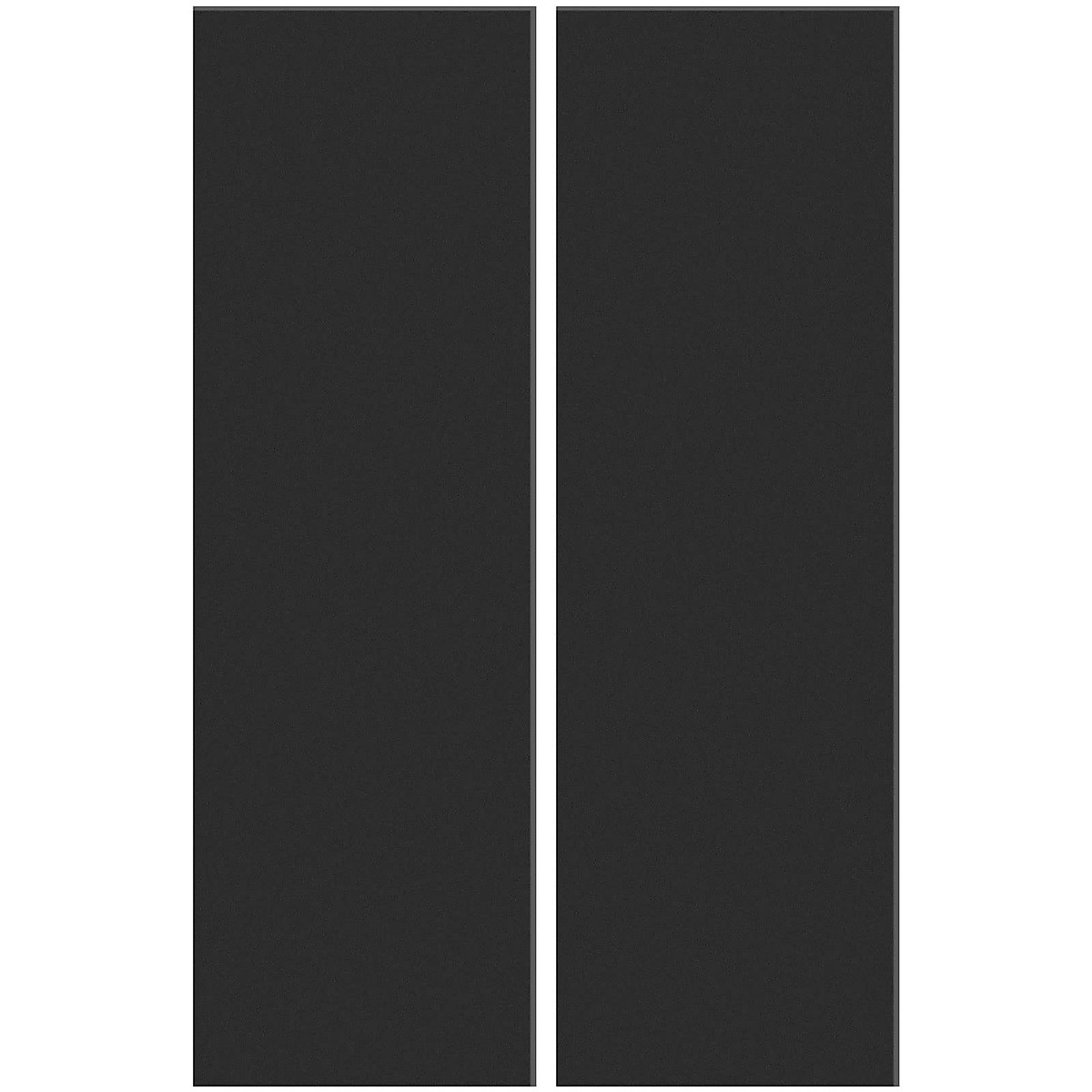 Tinlade 2 Pcs G10 Knife Handle Spacer Material 6.3 x 2 x 0.04 Inches G10 Sheet Knife Handle Liners for Knife Scales Slabs Making Supplies (Black)