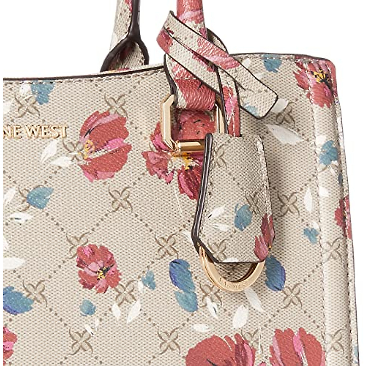 NINE WEST Shayden Satchel, Hazel Floral