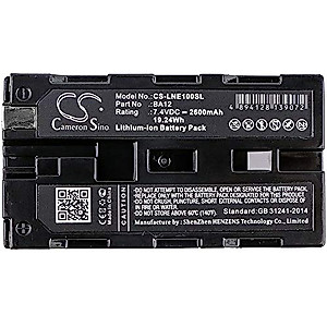 FITHOOD Replacement Battery for LINE 6 Shuriken JTV James Tyler Variax Variax Guitars Variax Standard 98-034-0003 BA12